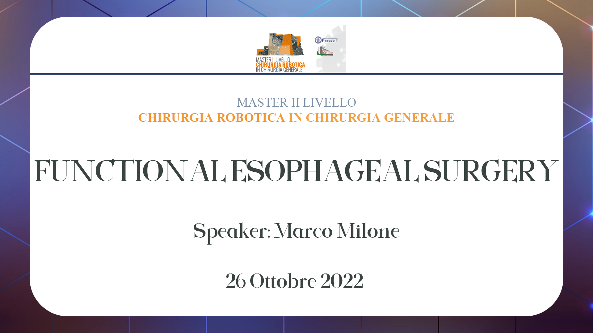 Functional Esophageal Surgery | General Surgery Update